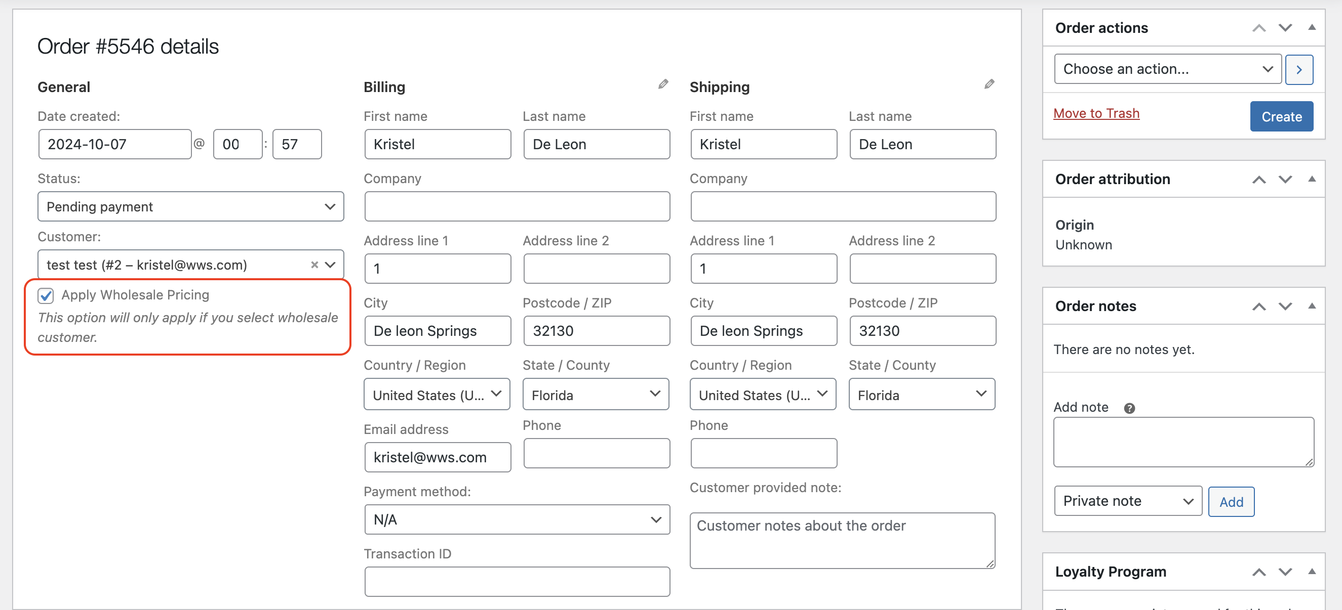How To Create Manual Wholesale Orders? - Wholesale Suite