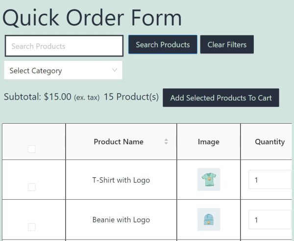 Create A Product Order Form For Your WooCommerce Store