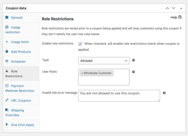 How To Make A Wholesale Only Coupon - Wholesale Suite
