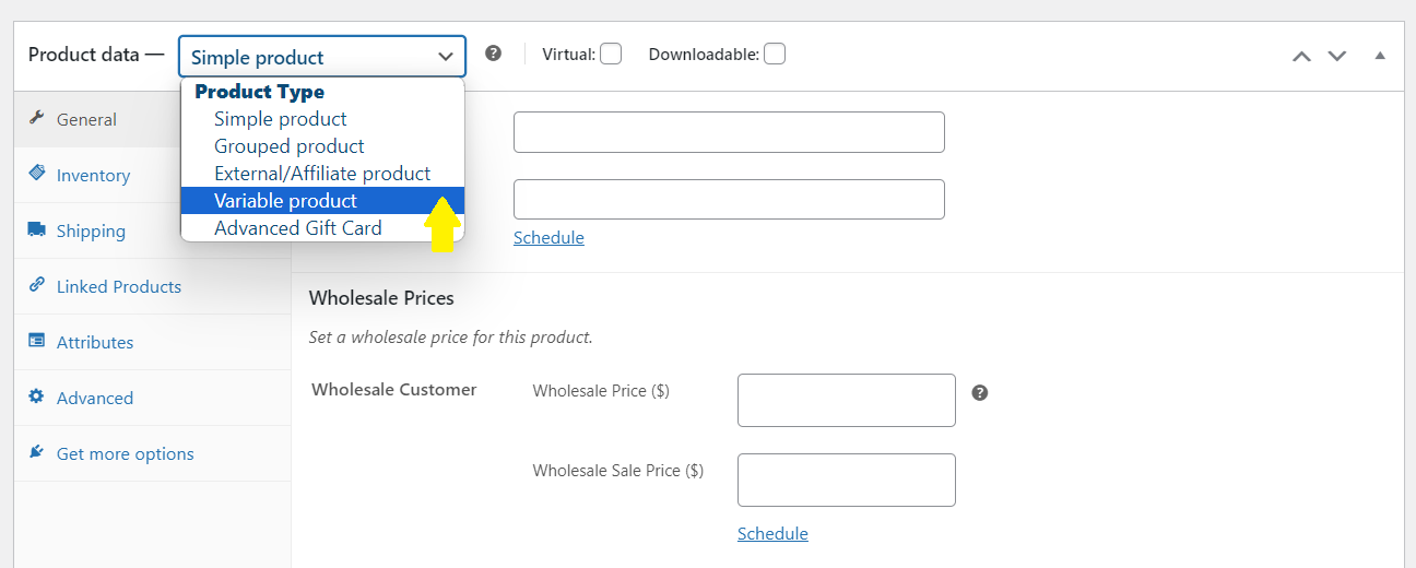 Create Wholesale-Exclusive WooCommerce Product Variations
